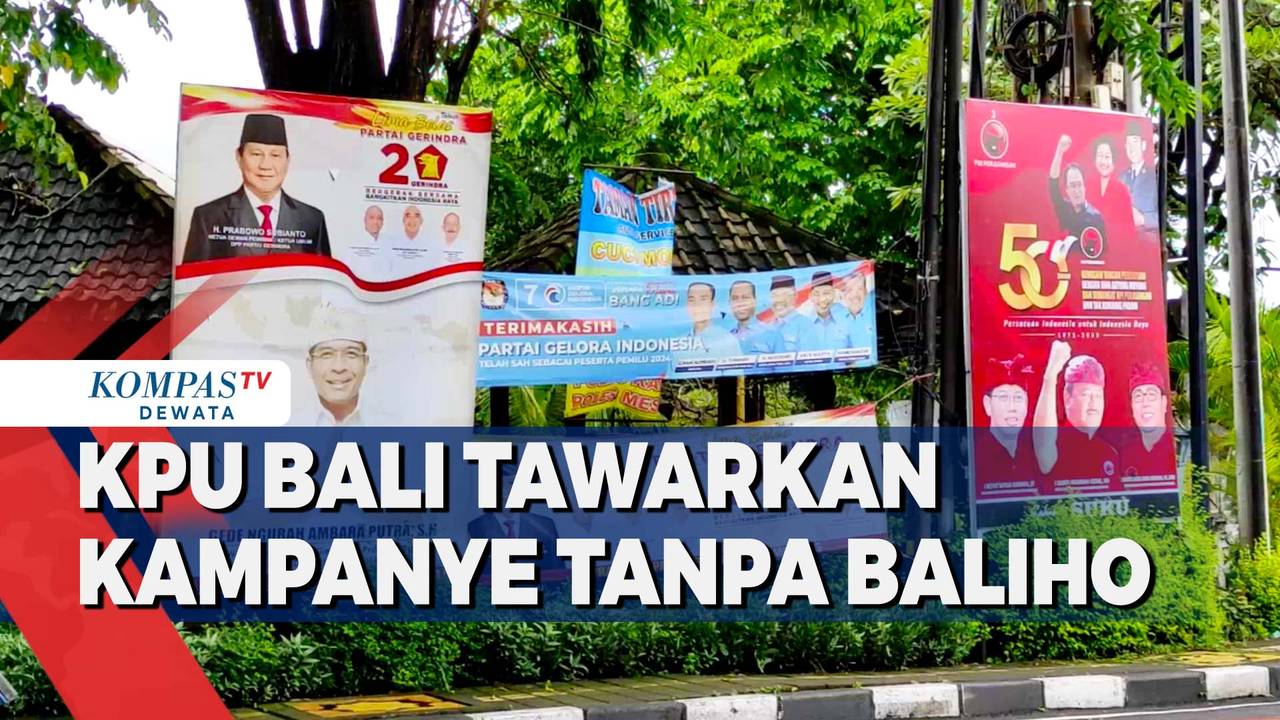KPU Bali Tawarkan Kampanye Tanpa Baliho - Kompas TV | Vidio