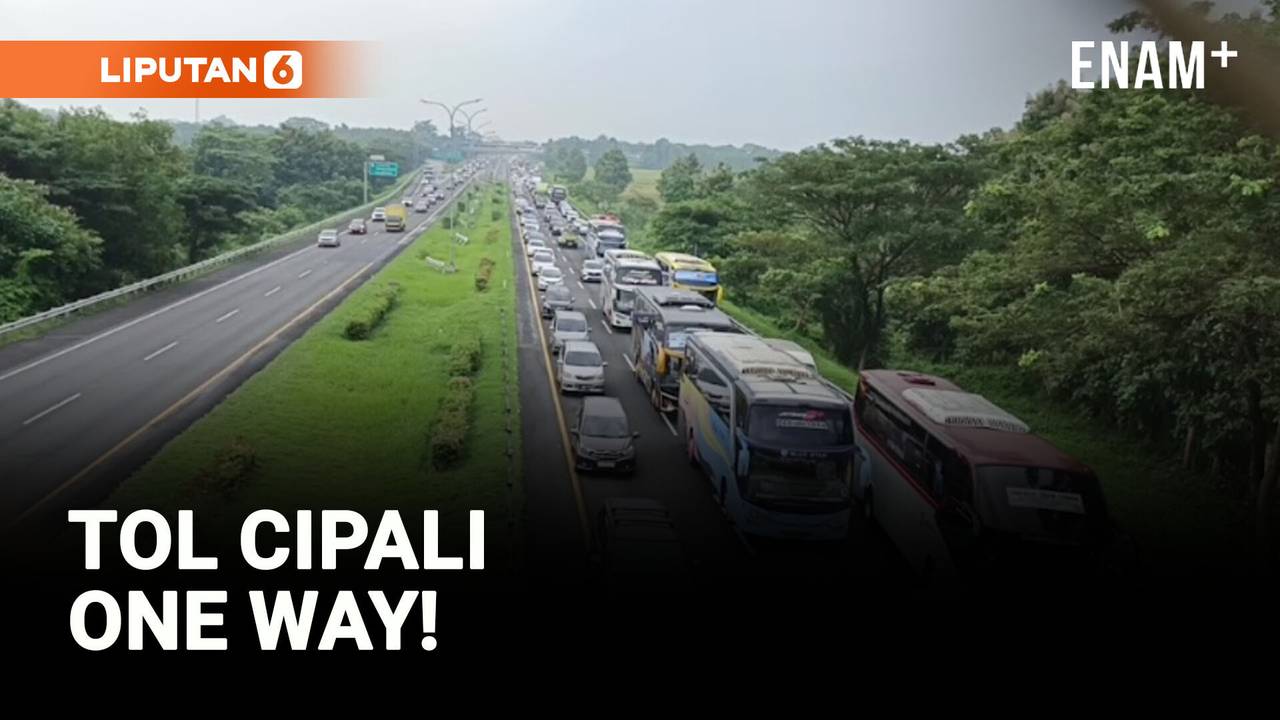 One Way Diberlakukan, Kepadatan Masih Terjadi di Tol Cipali - liputan6 ...