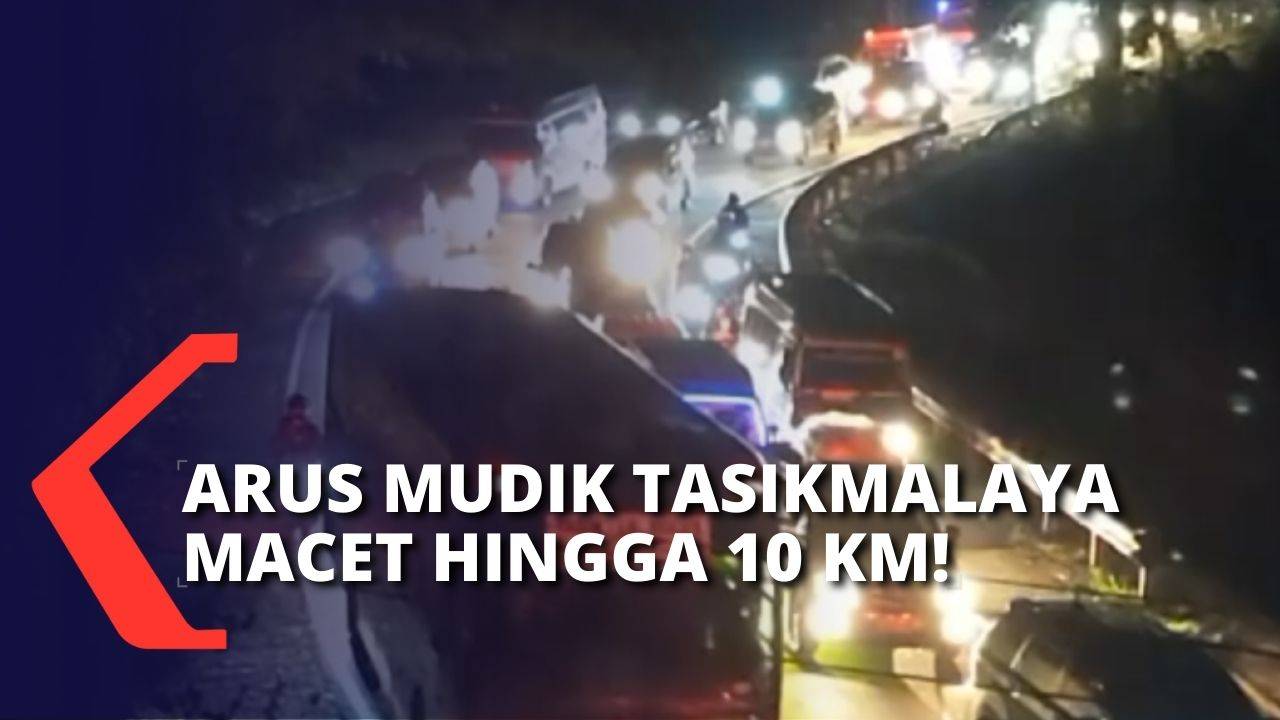 Arus Mudik di Jalur Selatan Tasikmalaya Macet hingga 10 Kilometer! Polisi Terapkan One Way ...