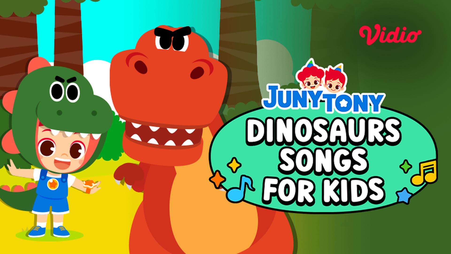 Nonton JunyTony - Dinosaurs Songs for Kids (2022) Sub Indo | Vidio
