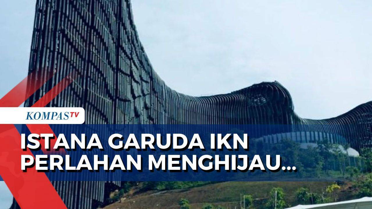 Penampakan Istana Garuda IKN yang Perlahan Menghijau - Kompas TV