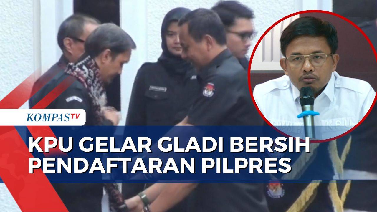 Begini Proses Gladi Bersih Jelang Pendaftaran Capres dan Cawapres 2024 di KPU - Kompas TV