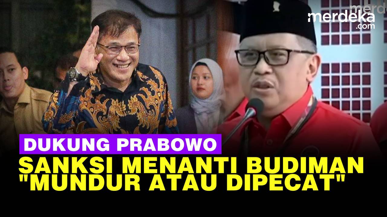 Tegas! Sekjen PDIP ke Budiman Usai Dukung Prabowo: Mundur Atau Sanksi ...