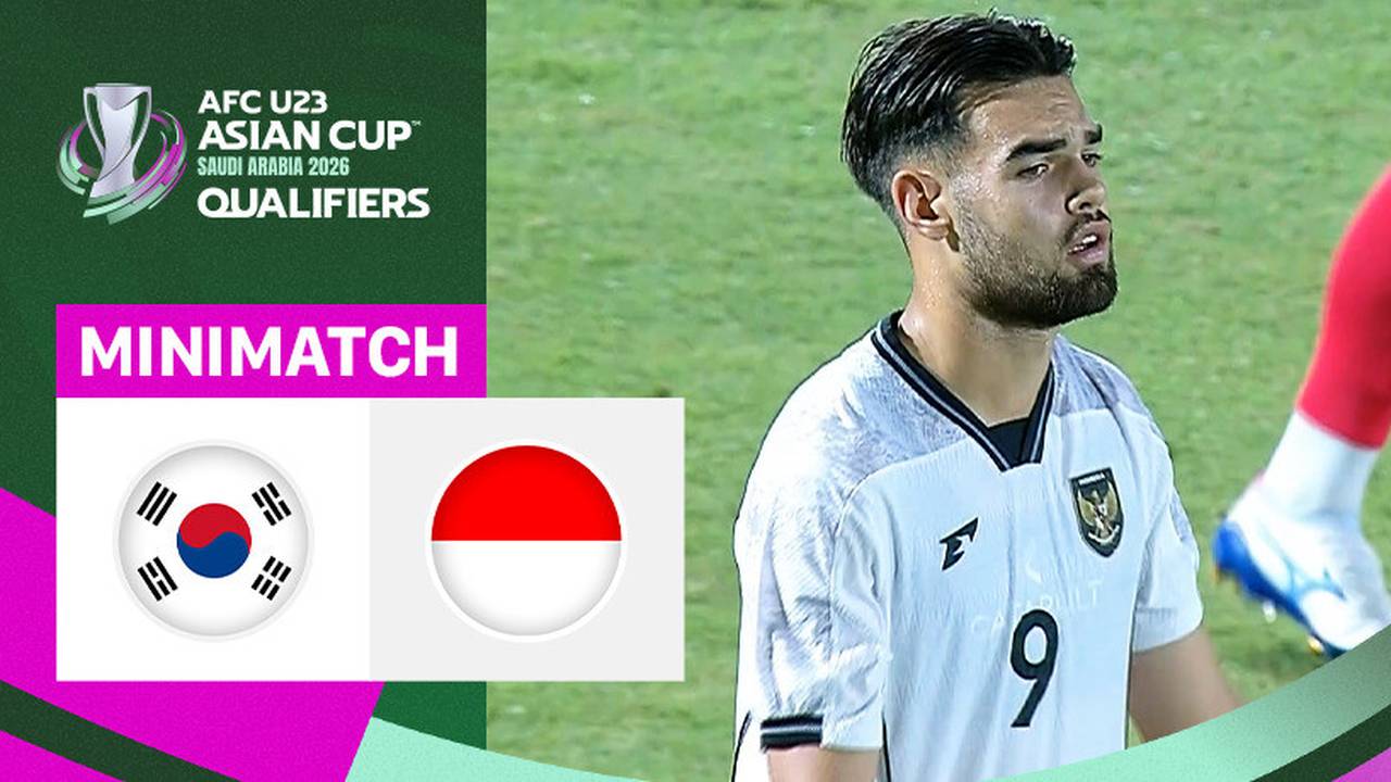 Korea Republic vs Indonesia - Mini Match | AFC U-23 Asian Cup 2026 Qualifiers