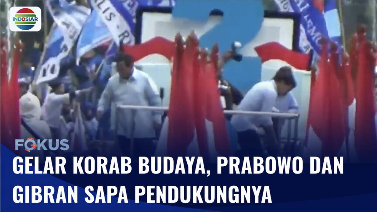 Prabowo-Gibran Sapa Pendukung dalam Kirab Budaya, Optimis Raih Suara Maksimal di Jateng | Fokus ...