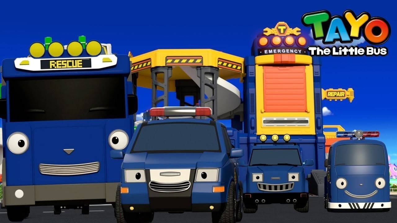 Rescue Tayo Songs - Ep 03 - Strong Rescue Truck | Tayo Rescue Team Song ...