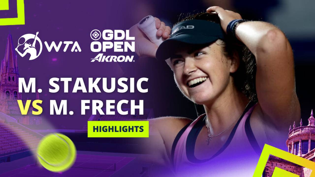 Quarterfinal: Marina Stakusic vs Magdalena Frech - Highlights | WTA ...
