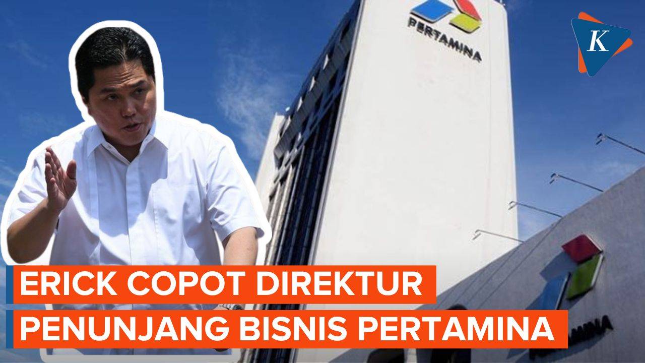 Erick Thohir Copot Direktur Penunjang Bisnis Pertamina, Buntut ...