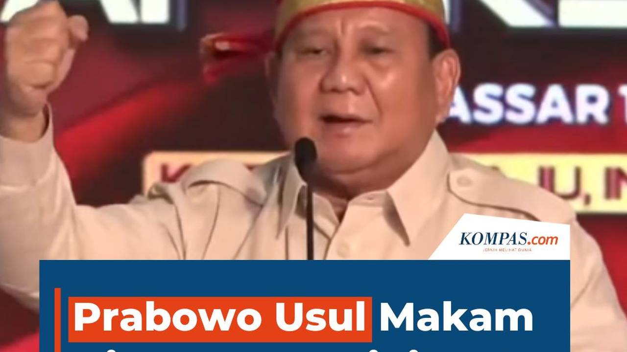 Prabowo Usul Makam Diponegoro Dipindah Shorts Vidio 