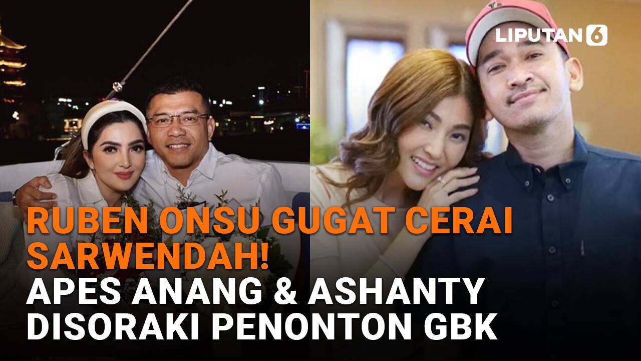 Ruben Onsu Gugat Cerai Sarwendah! Apes Anang & Ashanty Disoraki ...