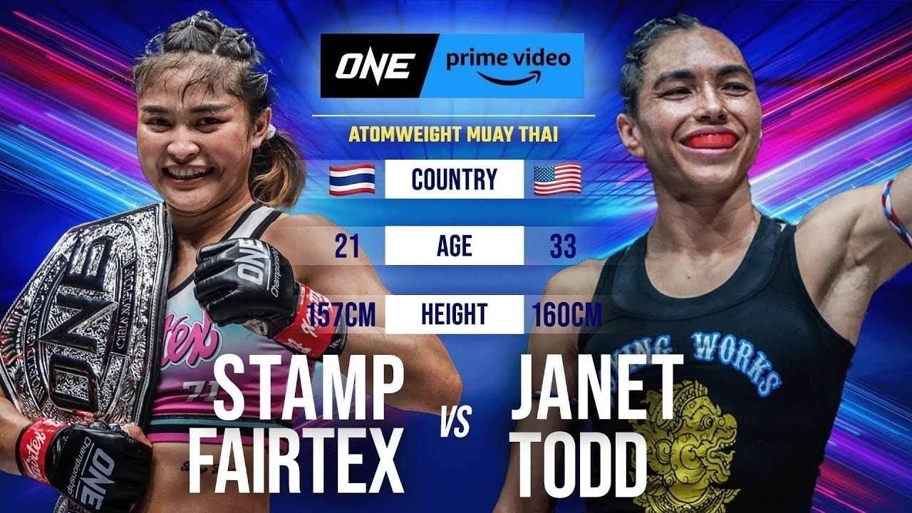 Women’s Muay Thai Battle Stamp Fairtex vs. Janet Todd | Vidio