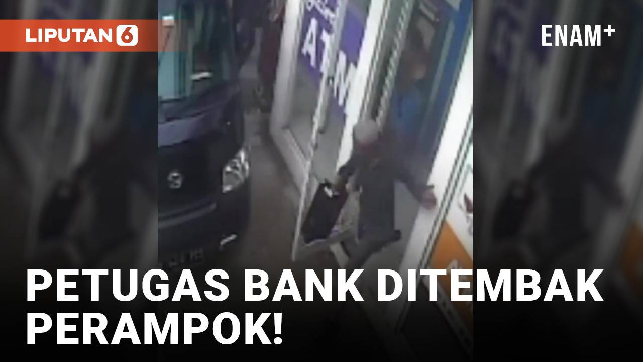 Perampok Bersenjata Api Tembak Petugas Bank - LiputanEnam | Vidio