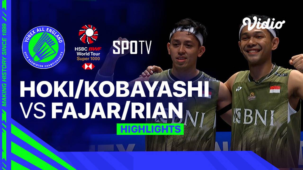 Men's Doubles Semifinal: Takuro Hoki/Yugo Kobayashi (JPN) vs Fajar ...