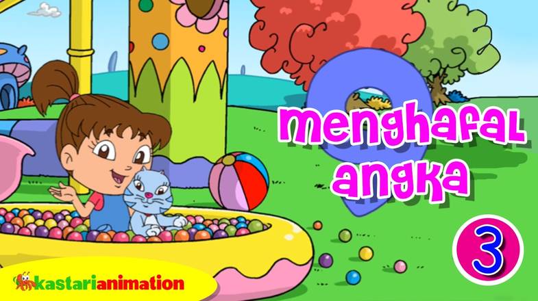 Menghafal Angka bagian 3 bersama Lala dan Ciko | Kastari Animation | Vidio