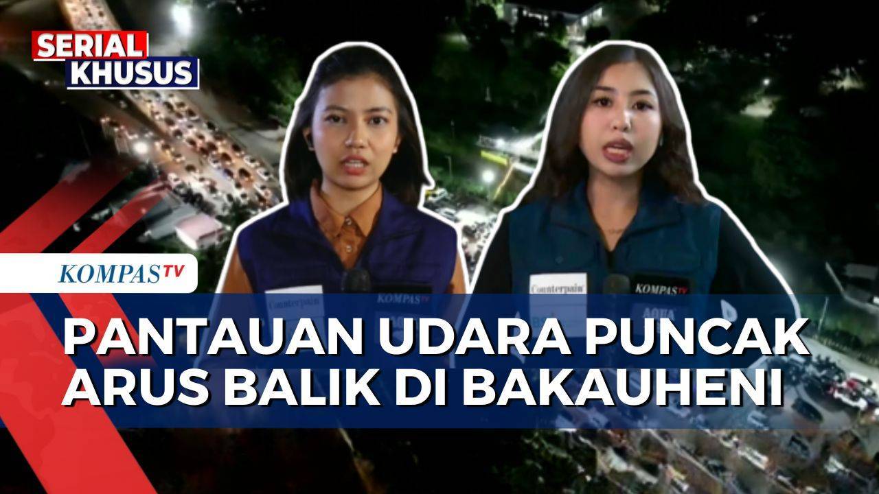 Situasi Puncak Arus Balik di Pelabuhan Bakauheni dan Simpang Nagreg pada Sabtu (5/04/2025) Malam ...