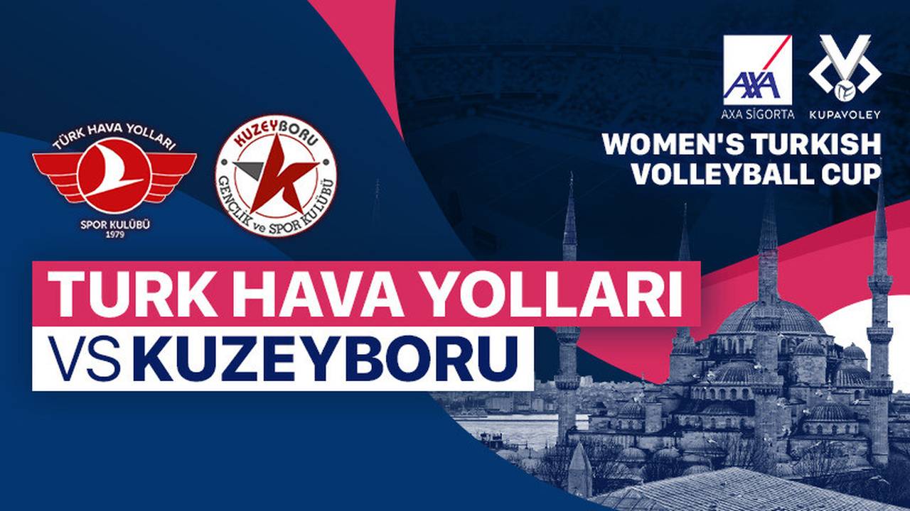 Quarter Final: Turk Hava Yollari vs Kuzeyboru - Full Match | Women's ...
