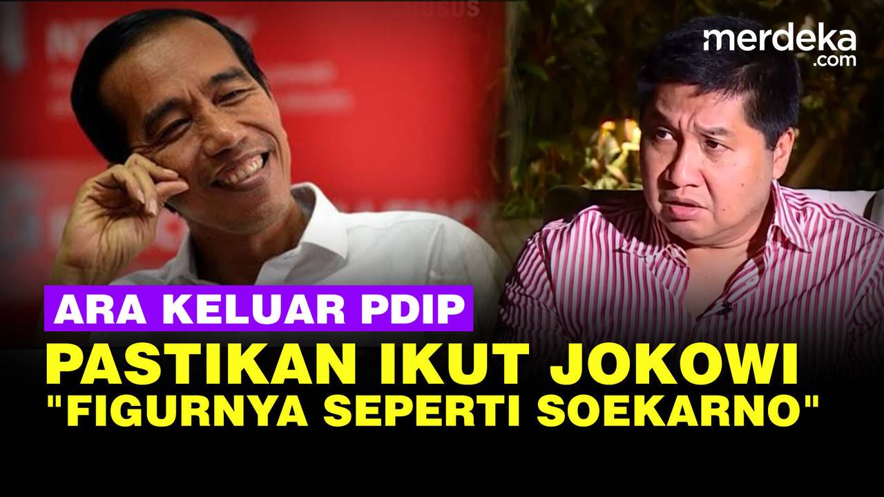 Maruarar Sirait Keluar PDIP Pilih Ikut Jokowi: Figurnya Seperti Soekarno - merdeka | Vidio
