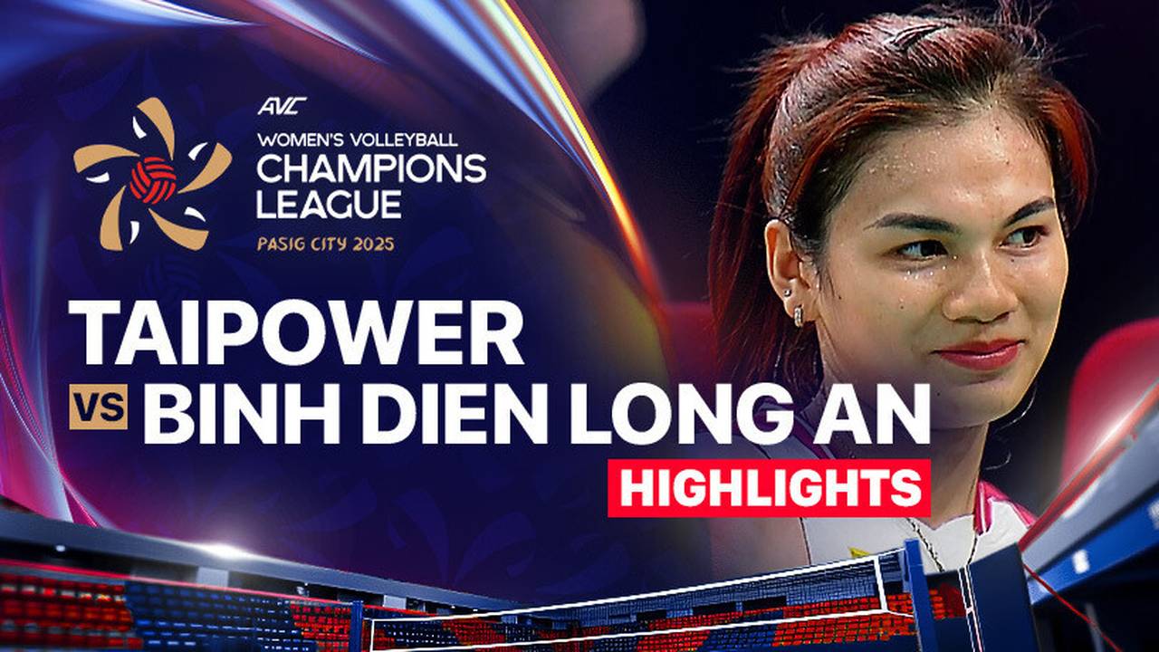 Kaohsiung Taipower vs VTV Binh Dien Long An - Quarterfinals - Highlights | AVC Women's ...