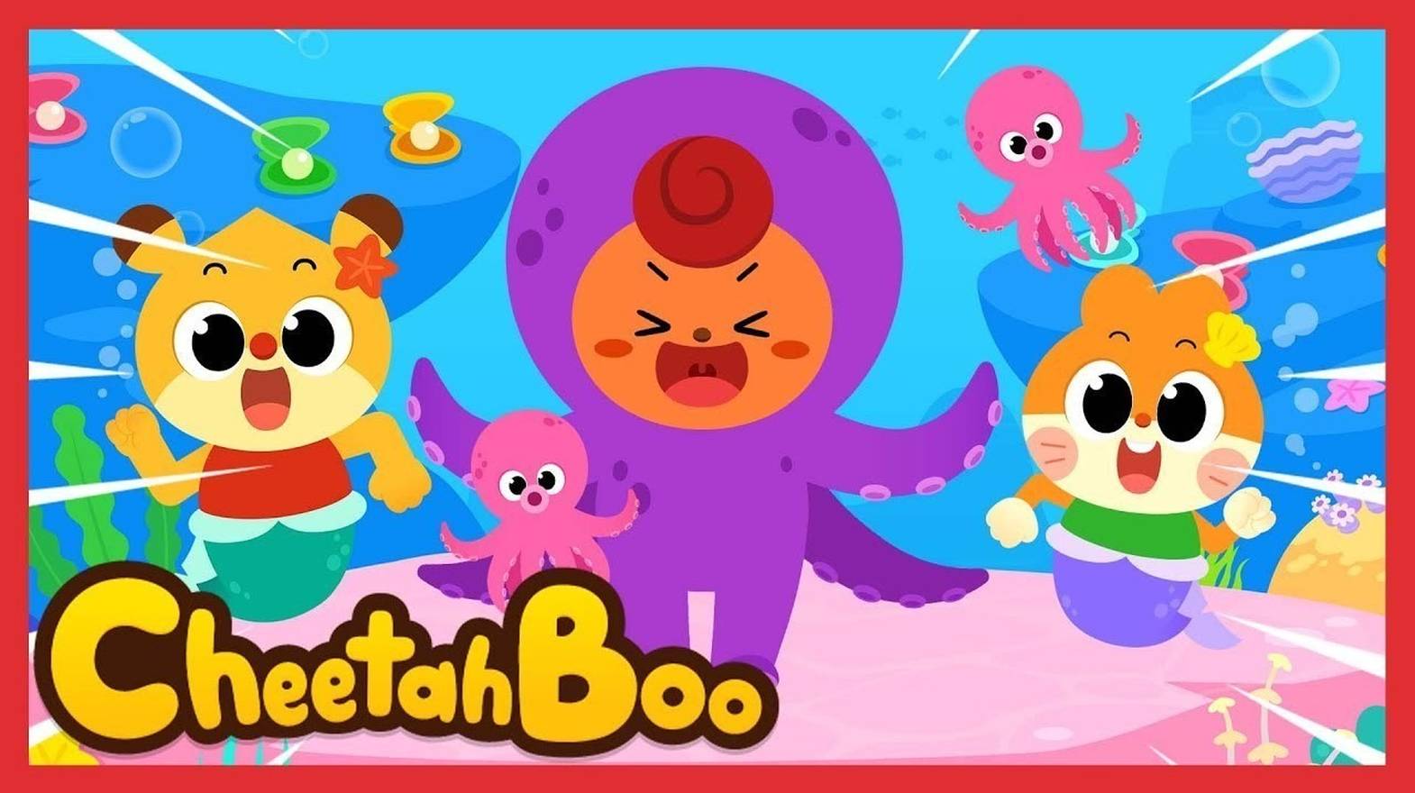Cheetahboo - Sea Animal Songs - Let's Dance with Sea Animals & T-rex ...