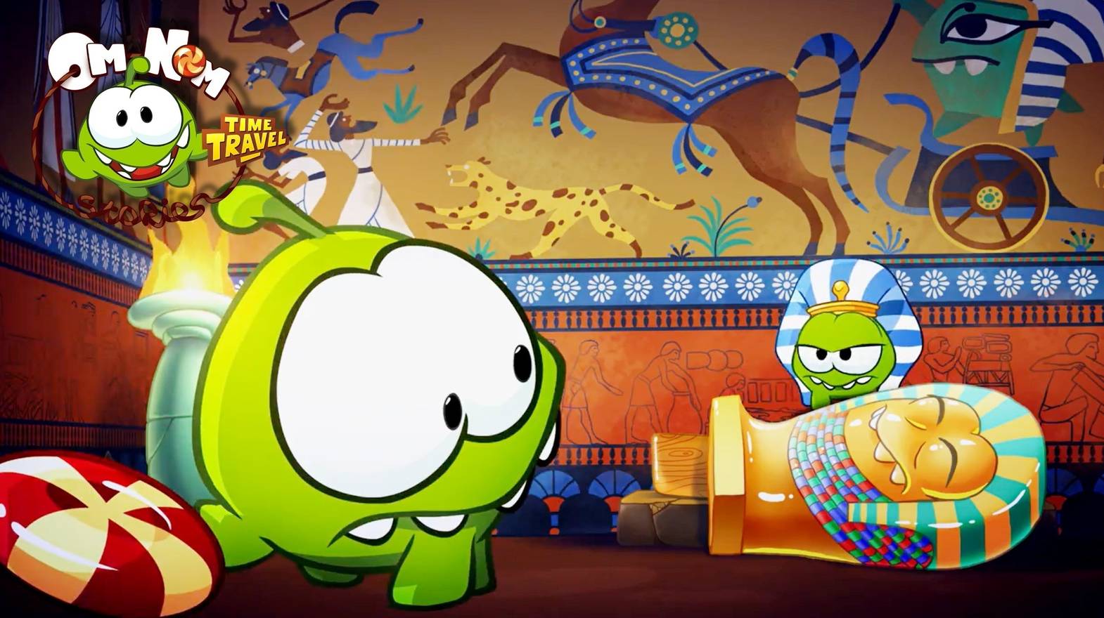 Om Nom Stories - Season 2 - Om Nom Stories Time Travel - Ancient Egypt ...
