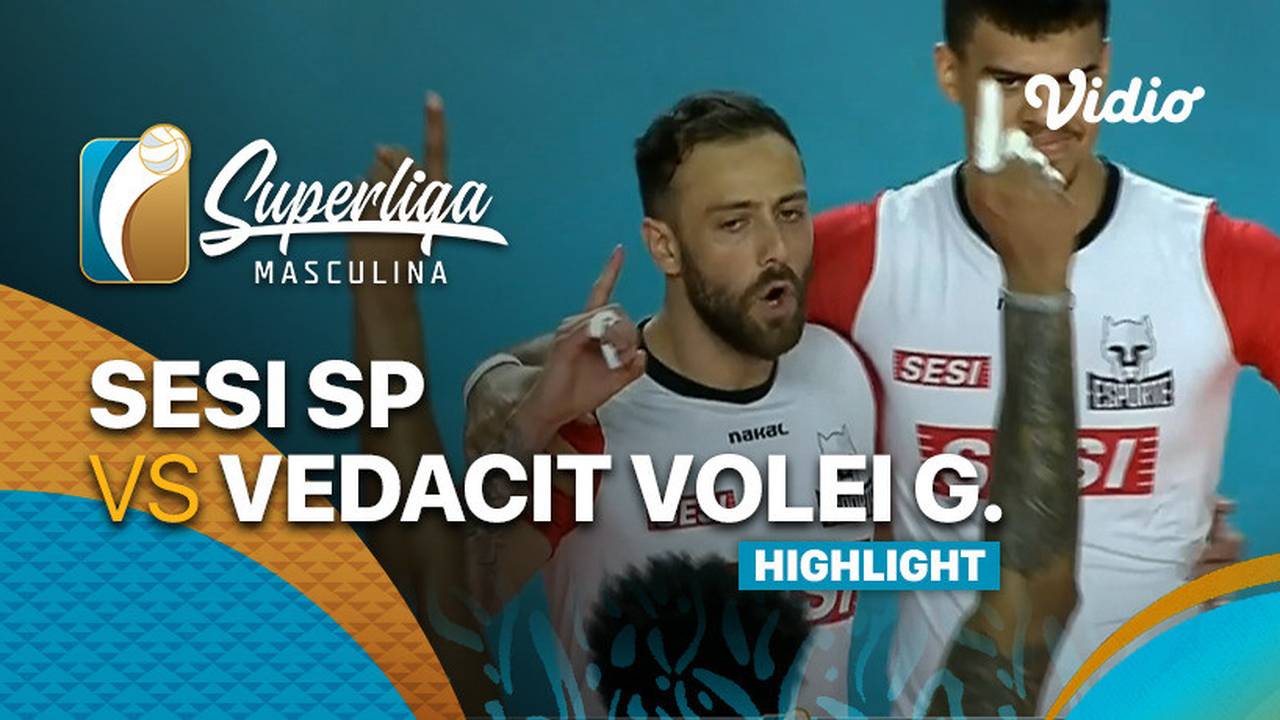 Highlights | Sesi SP vs Vedacit Volei Guarulhos | Brazilian Men's ...