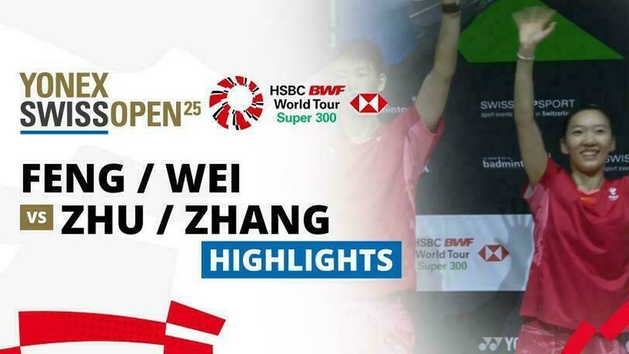Feng Yan Zhe/Wei Ya Xin (CHN) vs Zhu Yi Jun/Zhang Chi (CHN) - Highlights | Yonex Swiss Open 2025 ...