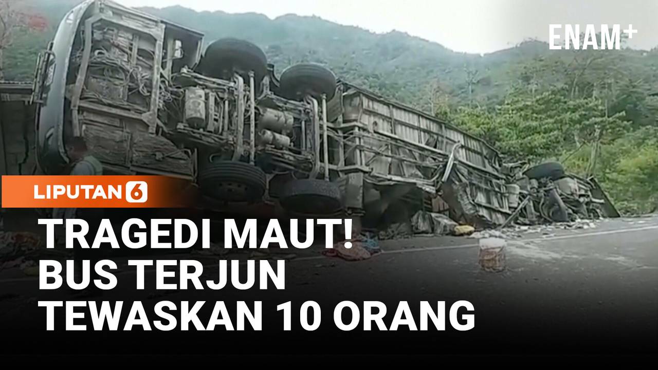 Bus Terjun dan Hantam Rumah di Peru, 10 Orang Tewas - liputan6.com