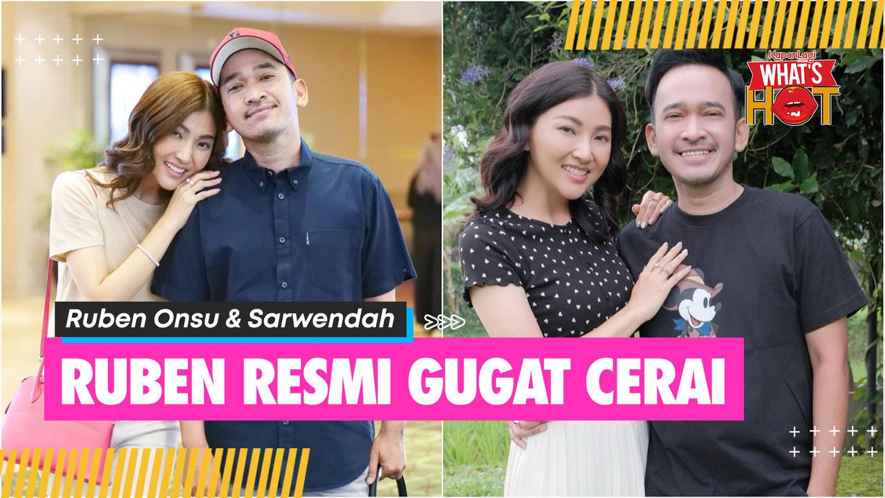 Ruben Onsu Resmi Telah Menggugat Cerai Sarwendah, Tidak Menuntut Harta Gono Gini & Hak Asuh Anak ...