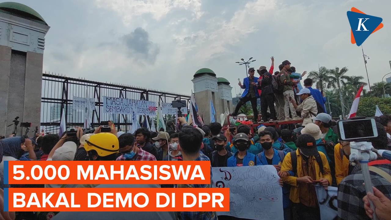 BEM SI Demo di DPR Hari Ini, Suarakan Isu Petani dan Tolak Kenaikan BBM ...