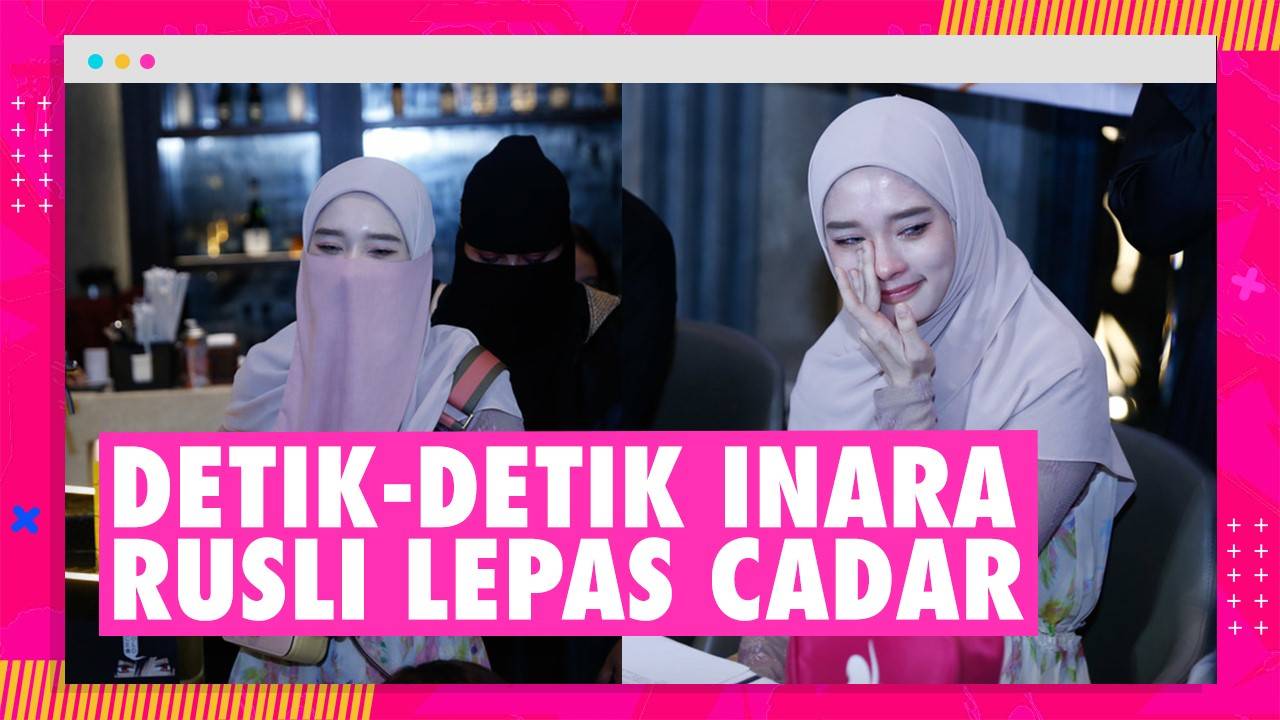 Detik-Detik Inara Rusli Lepas Cadar di Depan Media Karena Bekerja Demi ...