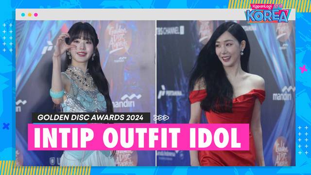 Cantiknya Para Idol K-Pop di Red Carpet GOLDEN DISC AWARDs 2024 | Enamplus