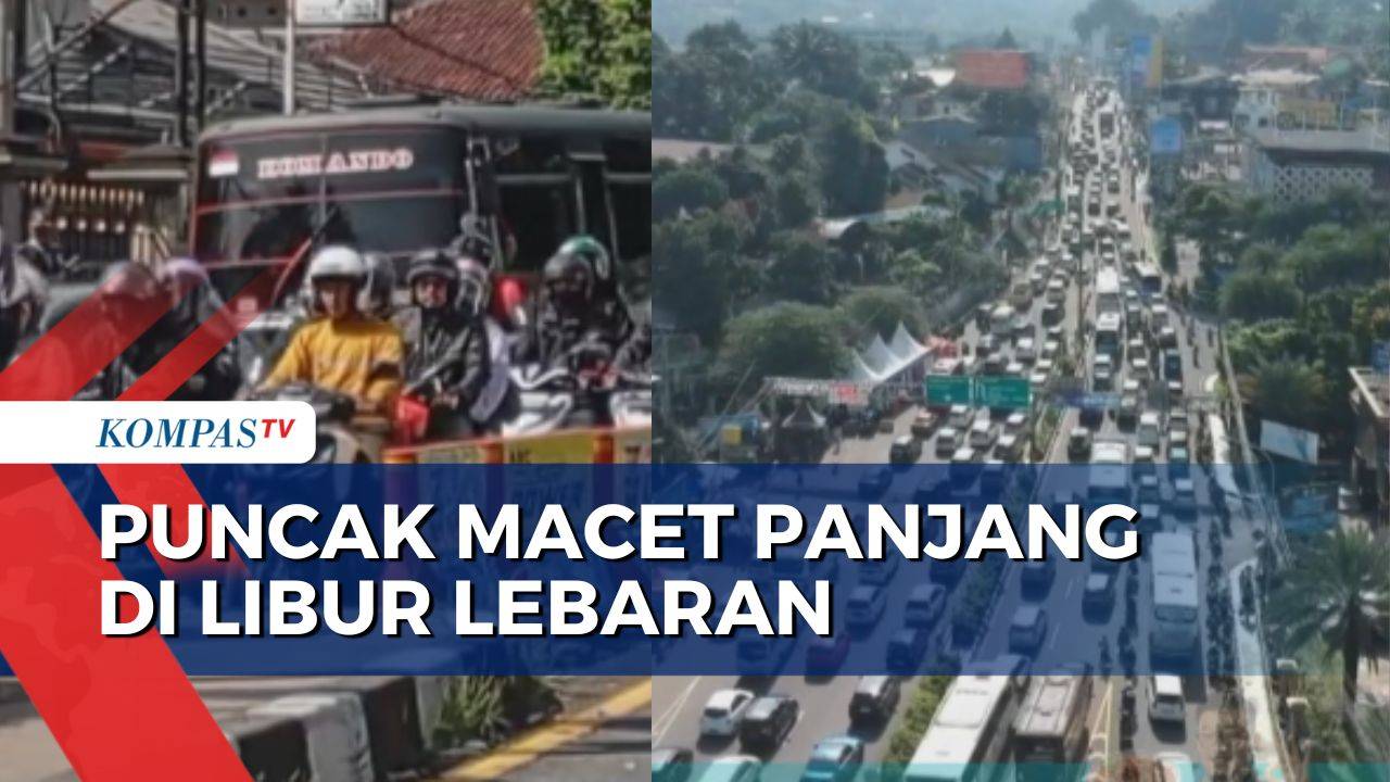 Puncak Macet Panjang di Libur Lebaran, Polisi Berlakukan Sistem Satu Arah dan Ganjil-Genap ...