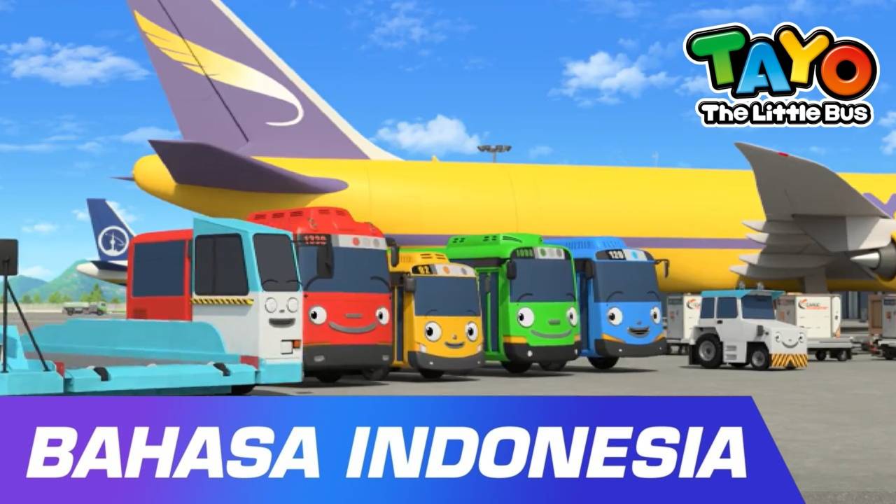 Tayo Bus Kecil - Ep 12 - Teman - Teman Baru dari Bandara | Tayo S6 - Bahasa Indonesia (2010)