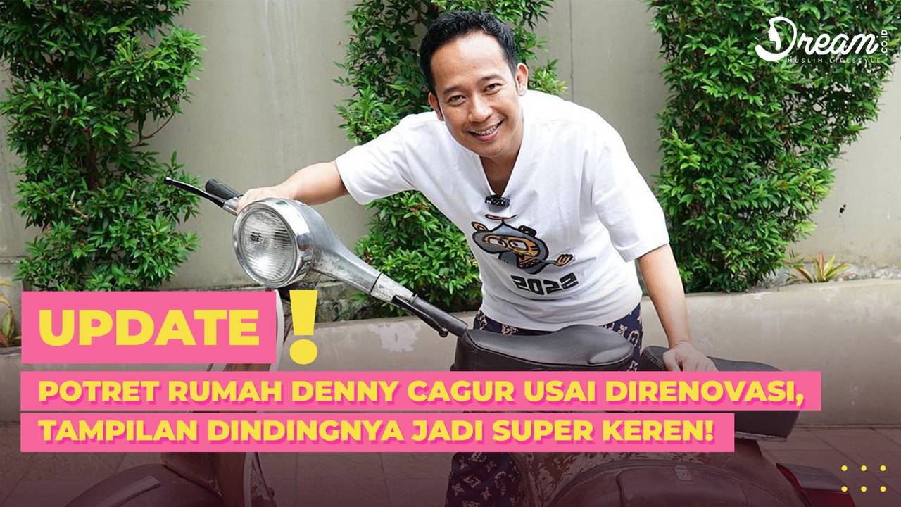Potret Rumah Denny Cagur Usai Direnovasi, Tampilan Dindingnya Jadi ...