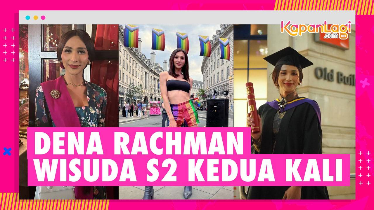 Dena Rachman Wisuda S2 Kedua Kalinya, Dulu di Italia Kini Inggris - Akui Tak Mudah | Vidio