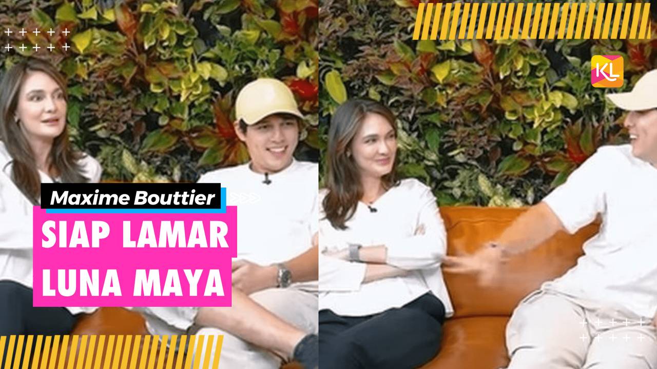 Potret Maxime Bouttier Mengaku Siap Melamar, Luna Maya Tersipu-Sipu Namun Jawabannya di Luar ...