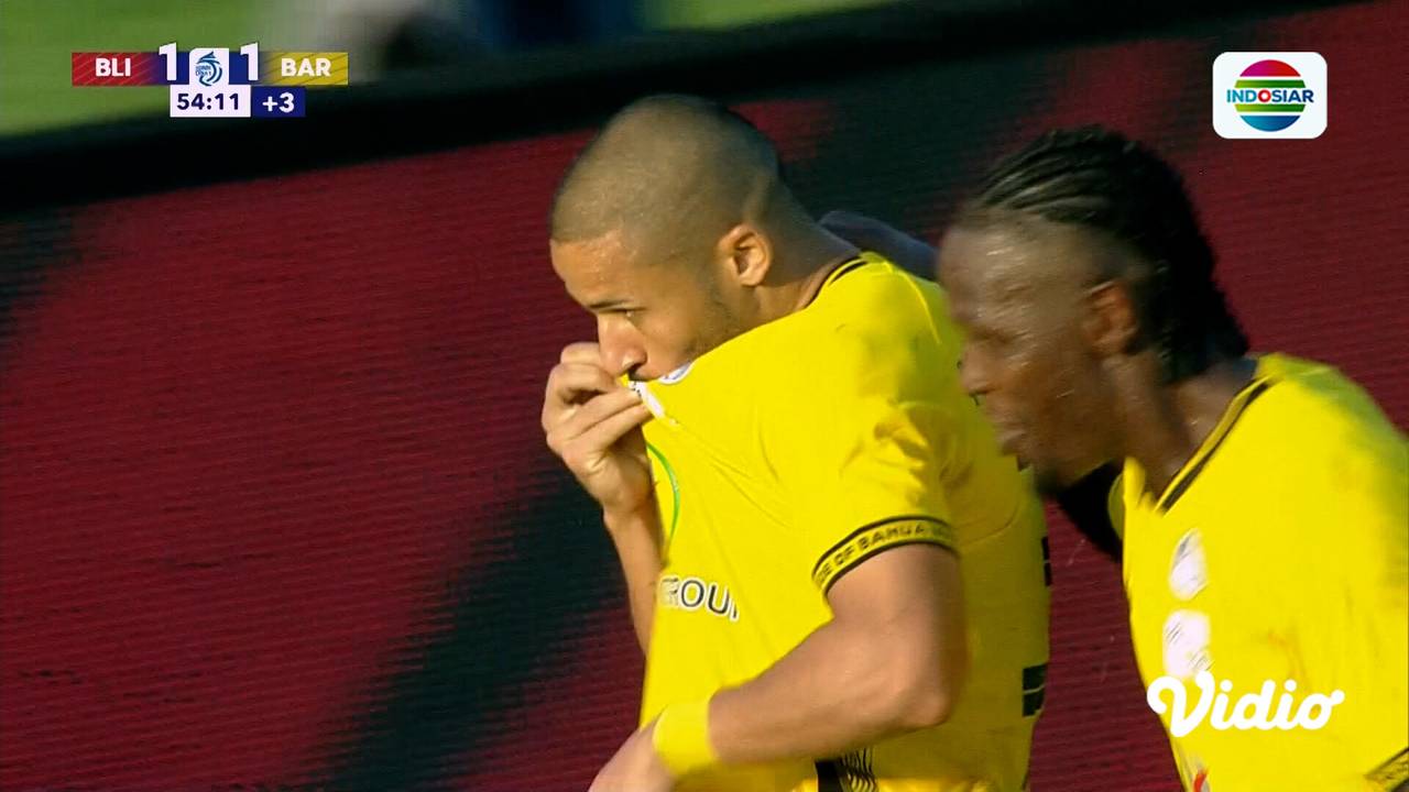 GOLLLL! Murilo Otavio (PS Barito Putera) Menyamakan Kedudukan Atas Bali ...