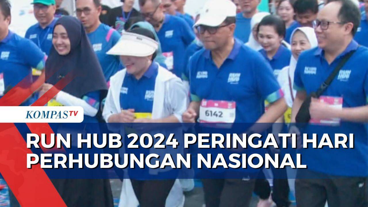 Peringati Hari Perhubungan Nasional dengan Run Hub 2024 di TMII - Kompas TV