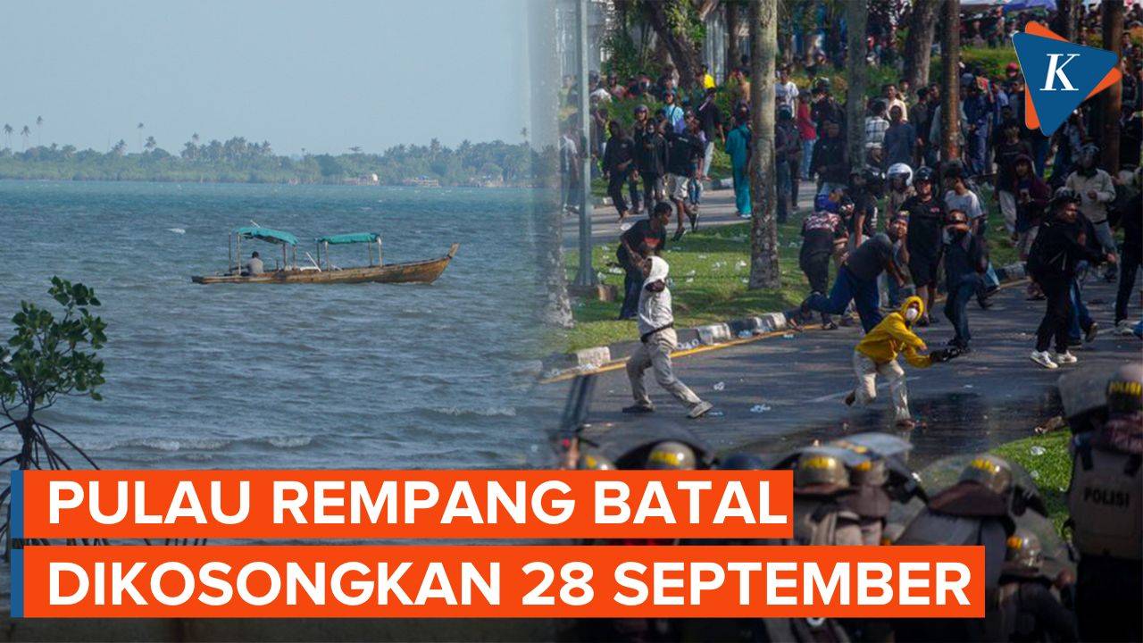 Pulau Rempang Tak Jadi Dikosongkan pada 28 September 2023 - Kompascom | Vidio