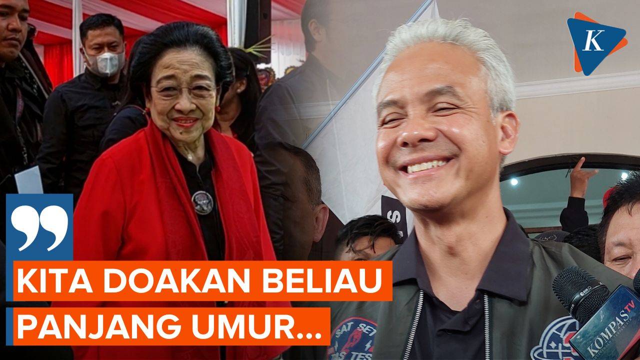 Ganjar Ucapkan Selamat Ulang Tahun untuk Ketum PDI-P Megawati ...
