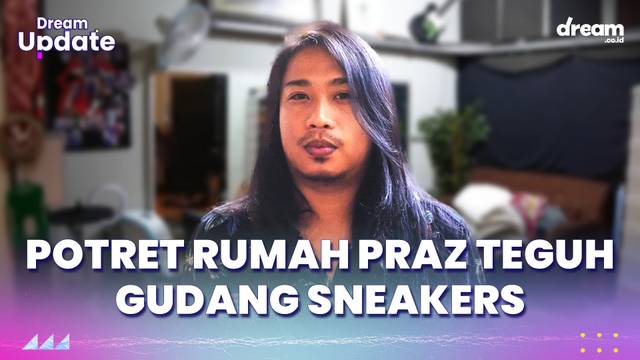 Potret Rumah Praz Teguh Gudang Sneakers | Enamplus