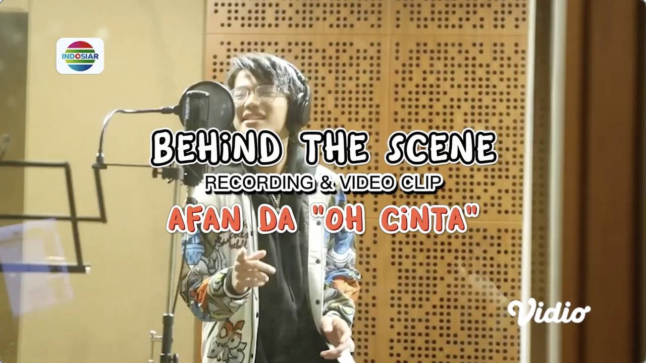 Behind The Scene Afan DA5 - OH CINTA (Ost Magic 5) | Vidio