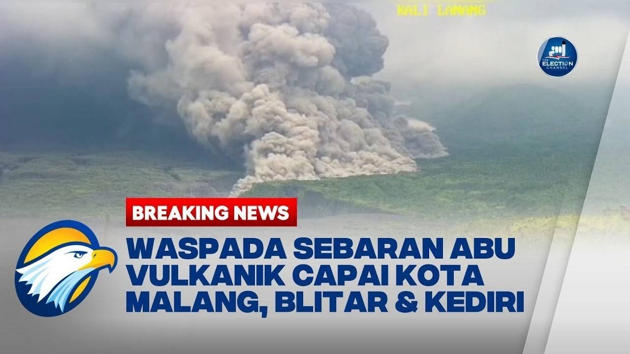 Ketinggian Abu Vulkanik Gunung Semeru Capai 50.000 Feet dan Mengarah ke ...