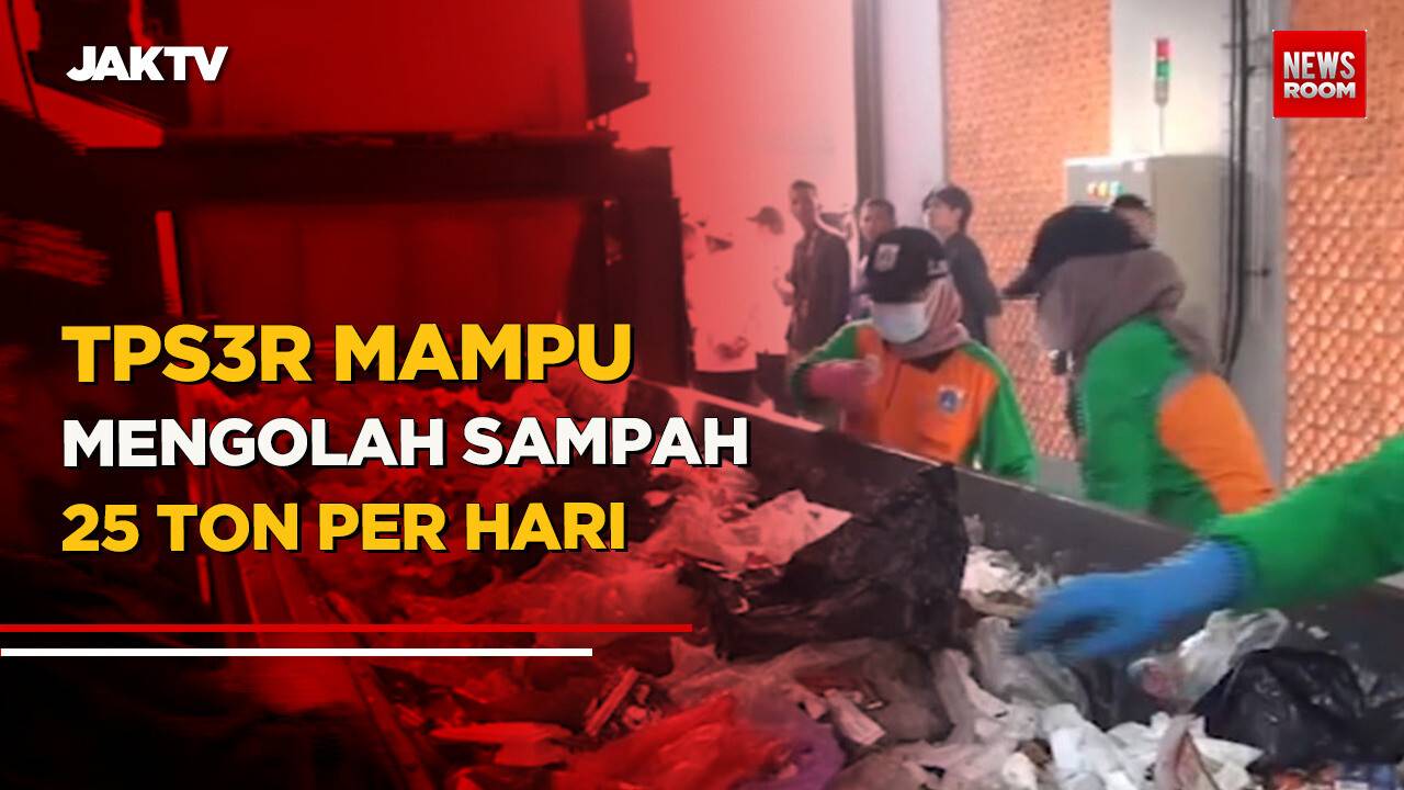 TPS3R Mampu Mengolah Sampah 25 Ton Per Hari - jaktv.official | Vidio