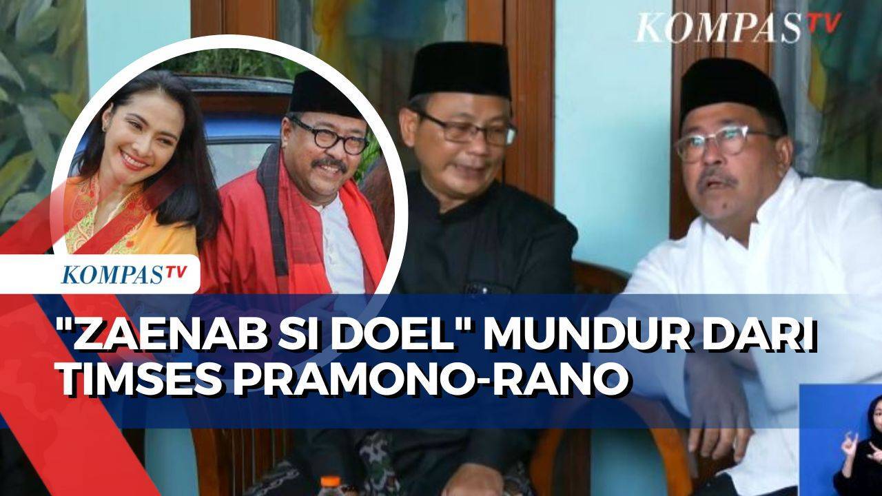 Rano Karno Benarkan Soal Maudy 'Zaenab Si Doel' Mundur dari Tim Pemenangan Pramono-Rano - Kompas ...