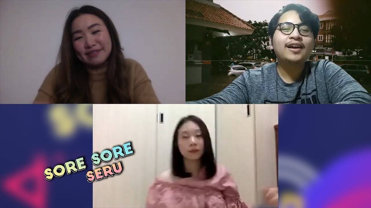 Stephanie Dish Mulai Asyik Ngobrolin TikTok bareng Dhiyah & Nathan ...