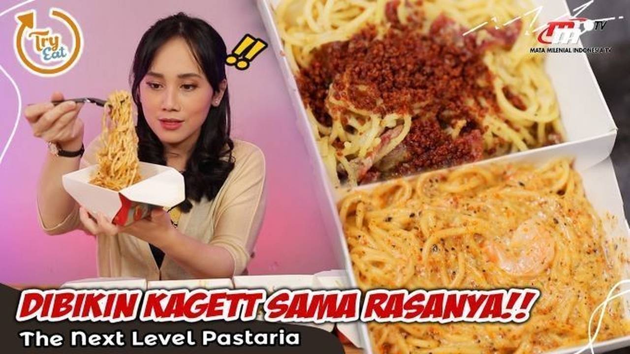 Pasta yang Gak BIASA Dari The Next Level Pastaria!! | Try Eat | Vidio