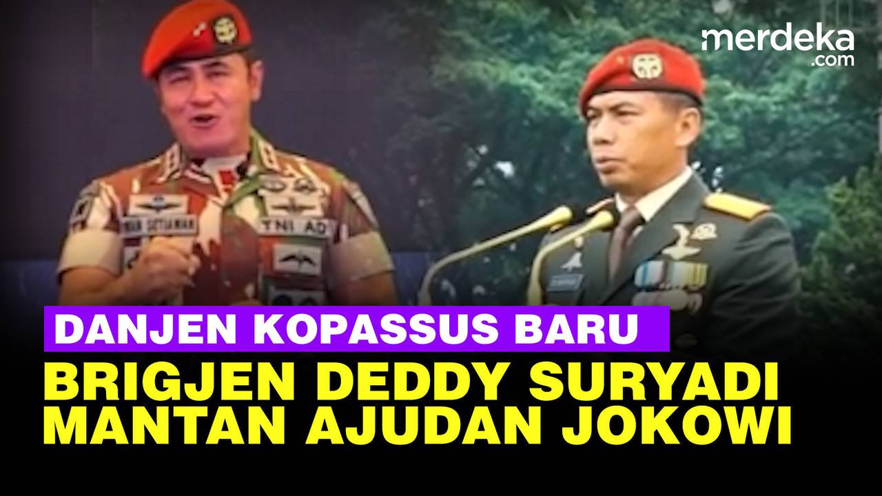 Mutasi Pati TNI: Brigjen Deddy Jadi Danjen Kopassus Gantikan Mayjen ...