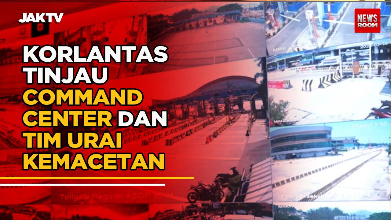 Korlantas Tinjau Command Center Dan Tim Urai Kemacetan - jaktv.official