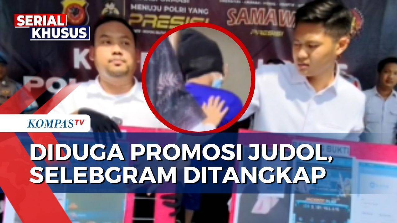 Diduga Promosi Judol, Selebgram Perempuan di Cirebon Ditangkap Polisi | SERIAL JUDOL - Kompas TV ...